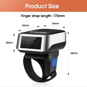 ANILLO LECTOR DE CODIGO DE BARRAS QR 2D 1D BLUETOOTH Anillo Trohestar ...